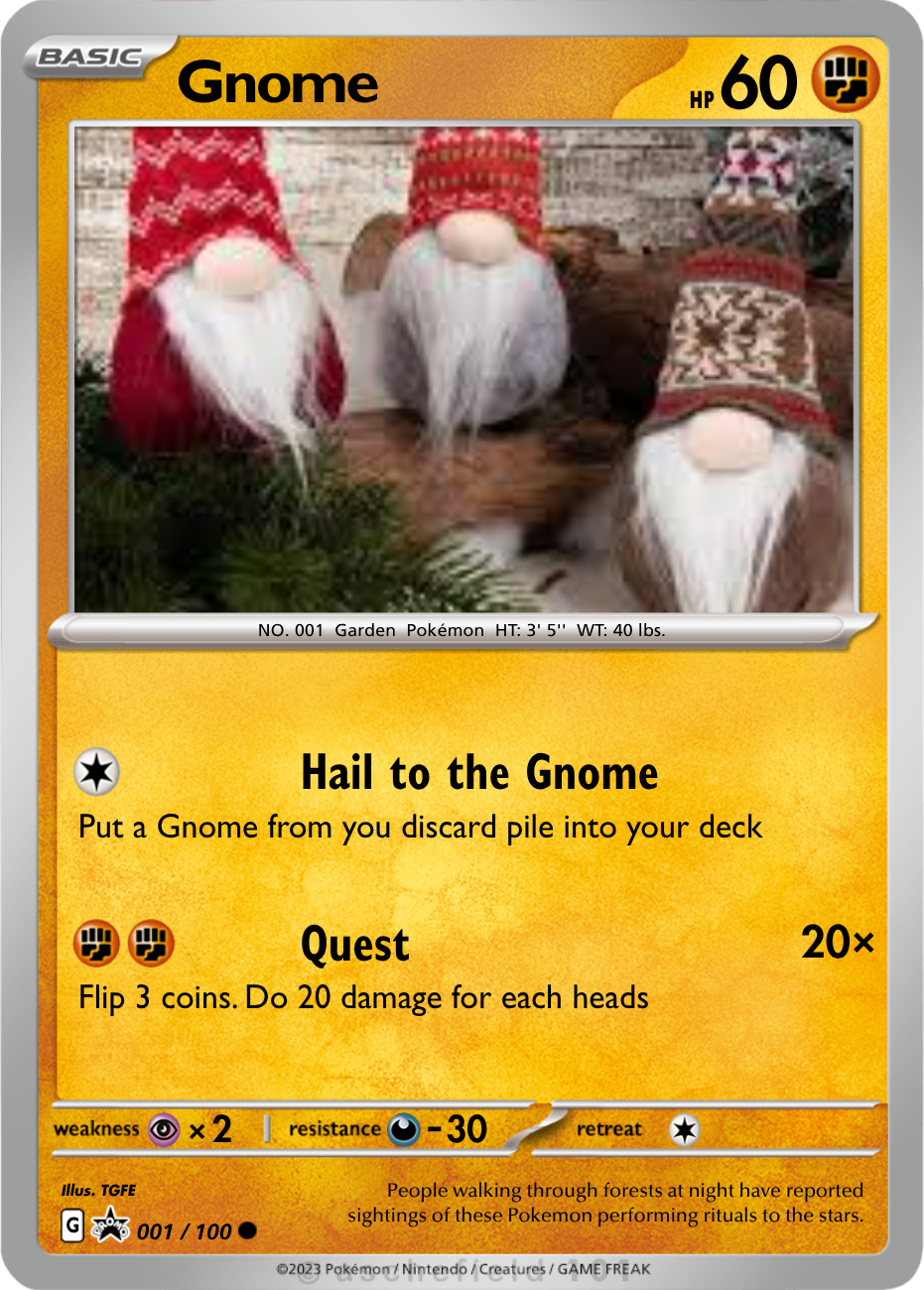 Gnome - TGFE | Pokécardmaker.net