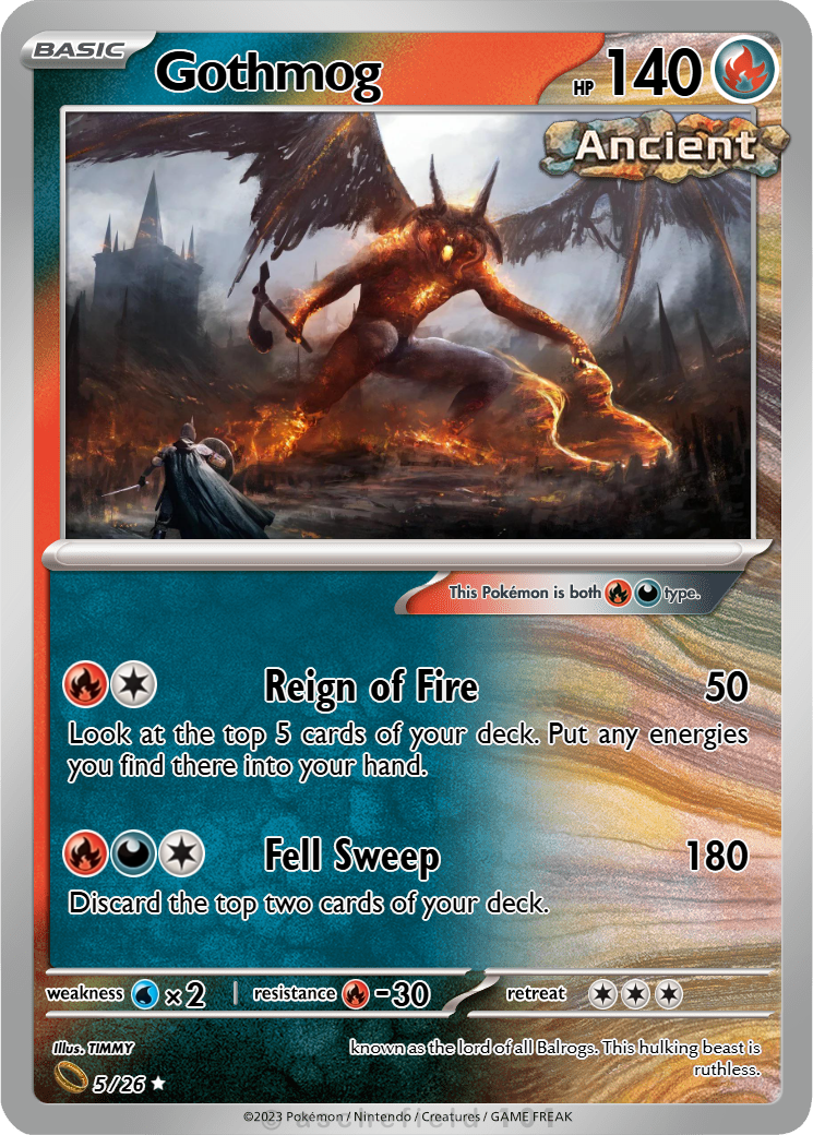 Gothmog - TIMMYDAPOKEGUY | Pokécardmaker.net