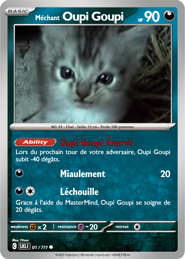 Oupi Goupi - TVcoz | Pokécardmaker.net