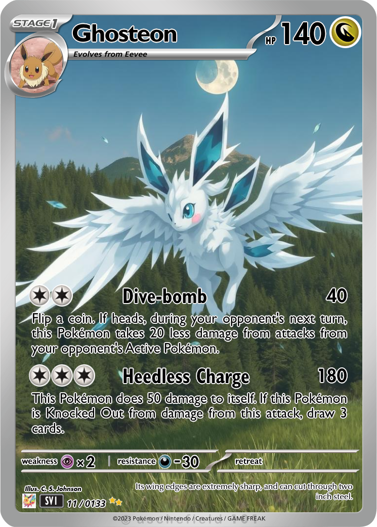 Ghosteon - TacoCards | Pokécardmaker.net