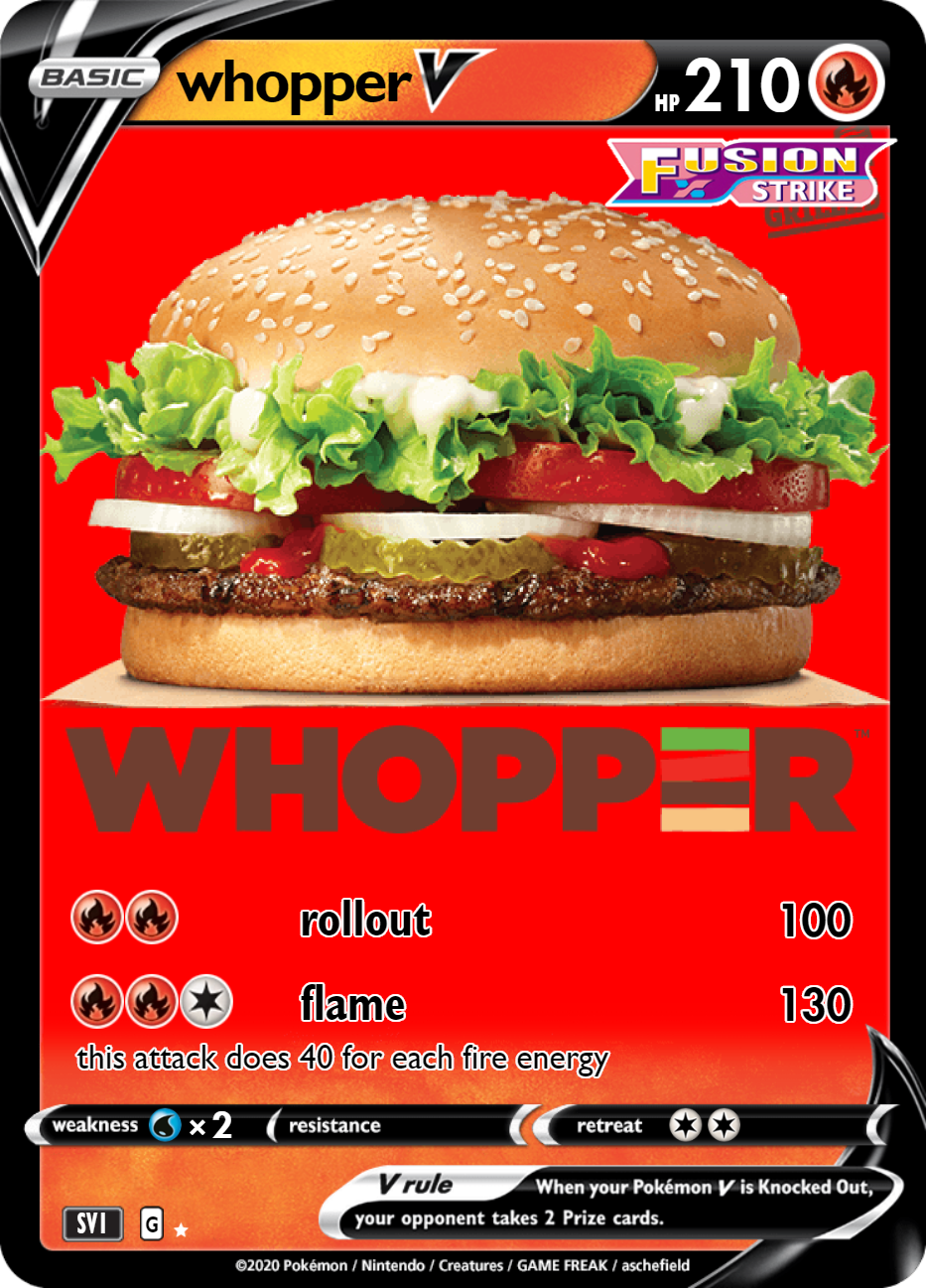whopper - TallBear13 | Pokécardmaker.net