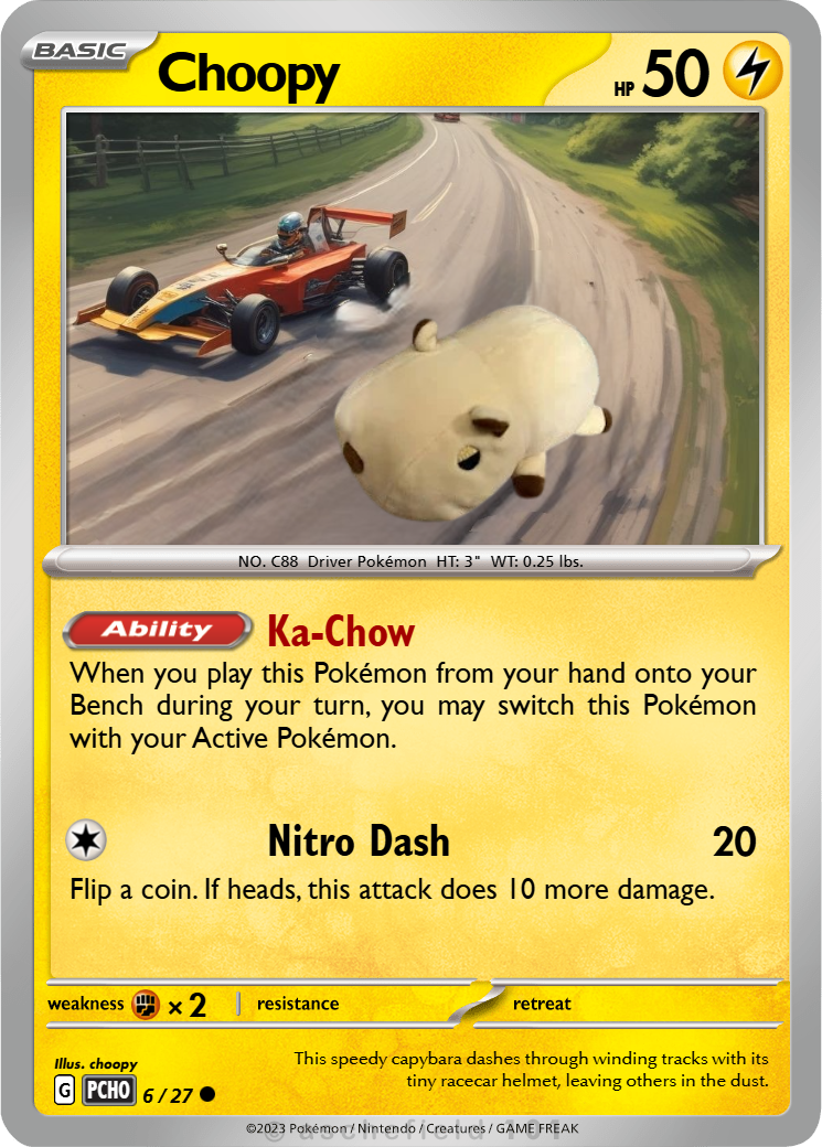 Choopy - TangyChicken | Pokécardmaker.net