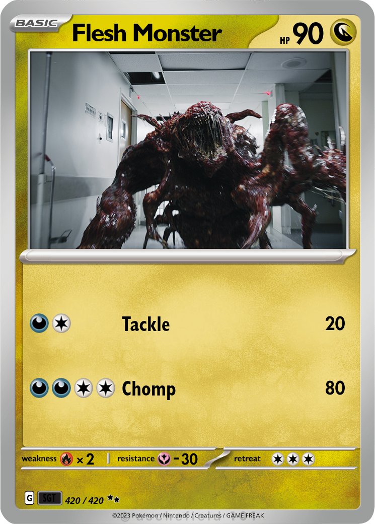 Flesh Monster - ThatGuy9000YT | Pokécardmaker.net