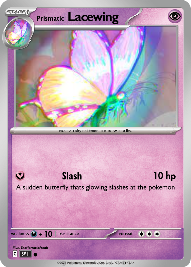 Lacewing - ThatTerrariaFreak | Pokécardmaker.net