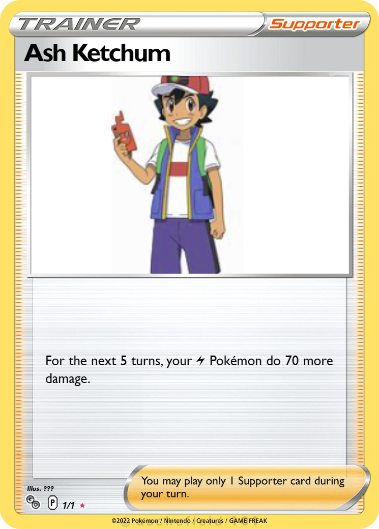 Ash Ketchum - TheCoruppted1 | Pokécardmaker.net