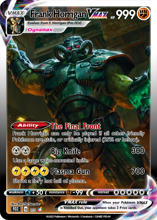 Frank Horrigan - TheGenericDoe | Pokécardmaker.net