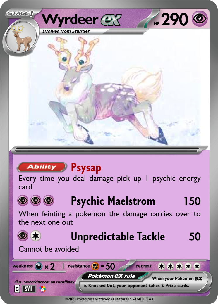 Wyrdeer - TheGreatWalmartBag | Pokécardmaker.net