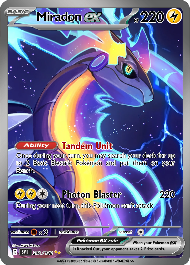 Miradon - TheKetchupKid | Pokécardmaker.net
