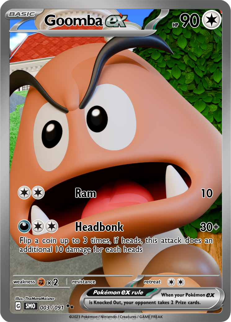 Goomba - TheMetaMeister | Pokécardmaker.net