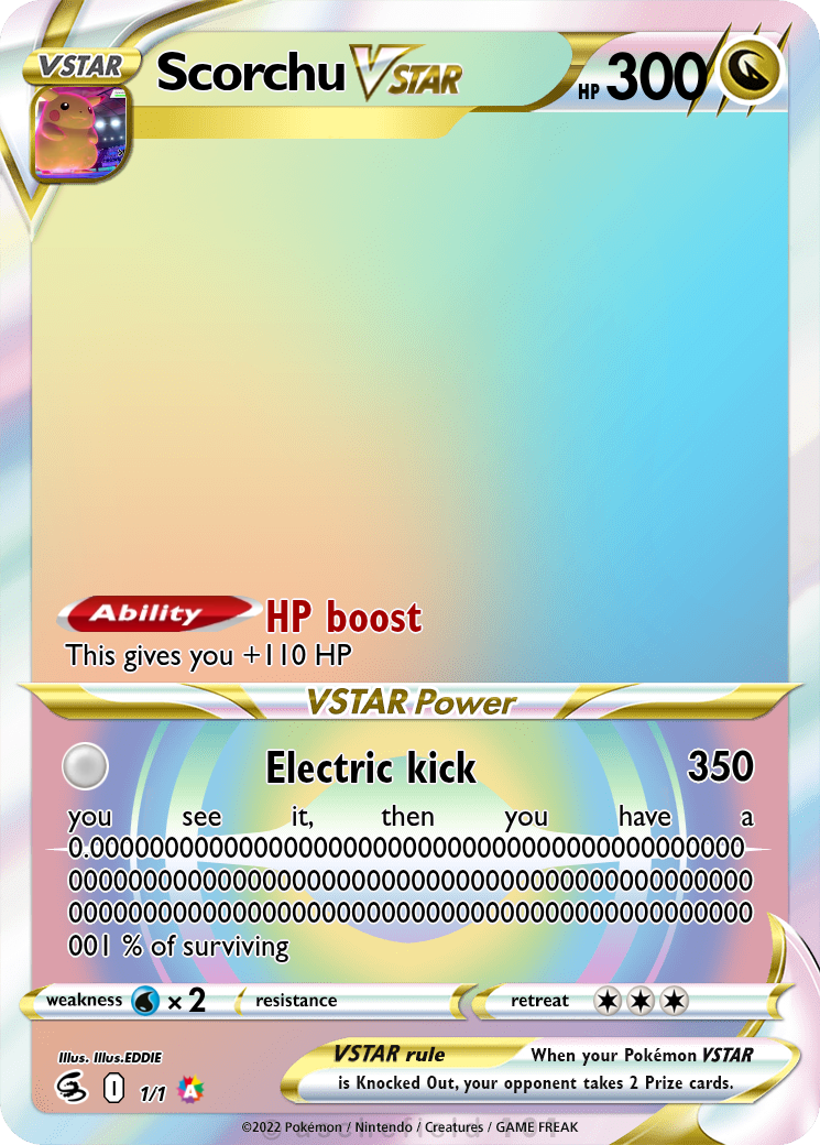 Scorchu - ThePokeballer | Pokécardmaker.net