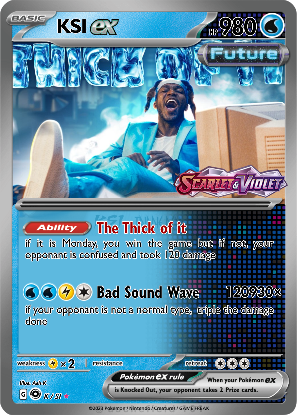 KSI - ThePokeman | Pokécardmaker.net