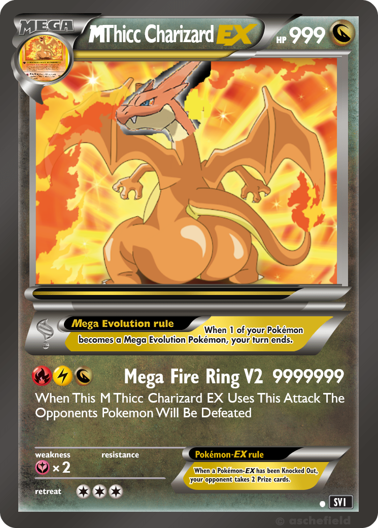 Thicc Charizard - ThePolishPsyduck | Pokécardmaker.net