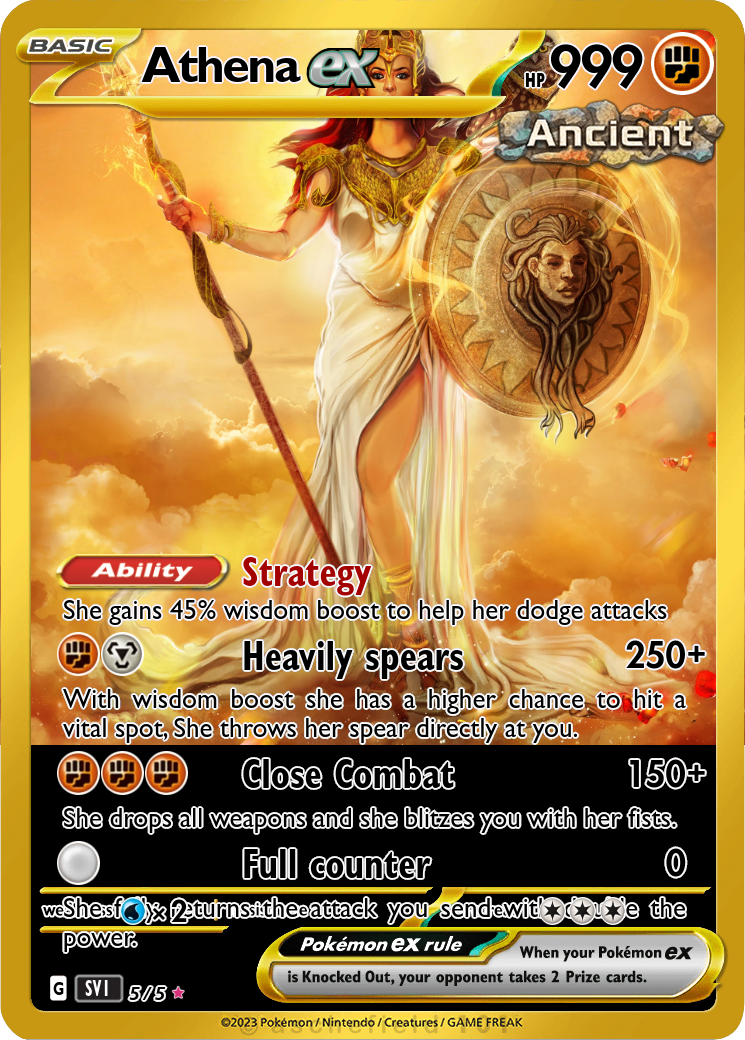 Athena - The_Goat | Pokécardmaker.net