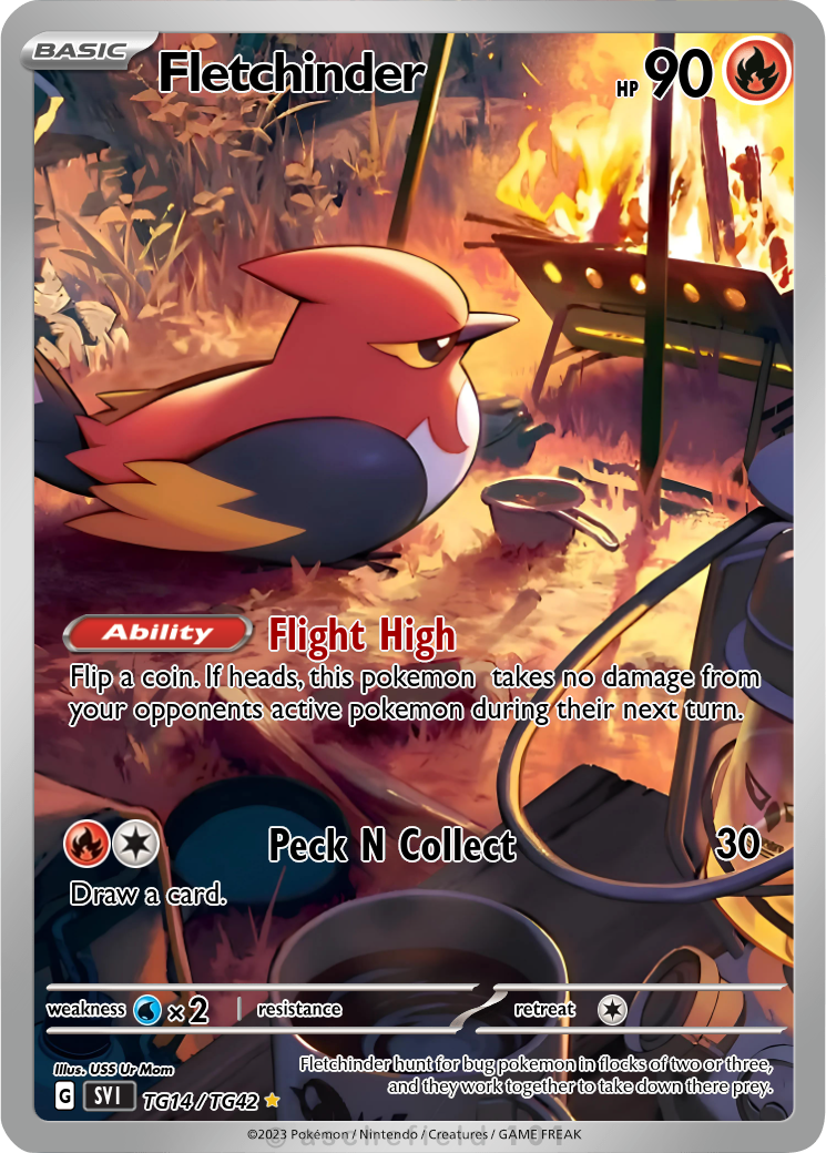 Fletchinder - The_real_him | Pokécardmaker.net