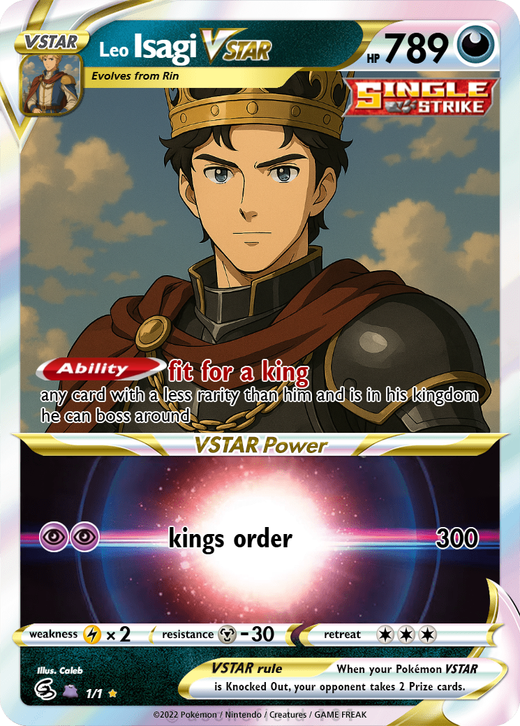 Isagi - The_ultimate_Tacobell2000 | Pokécardmaker.net