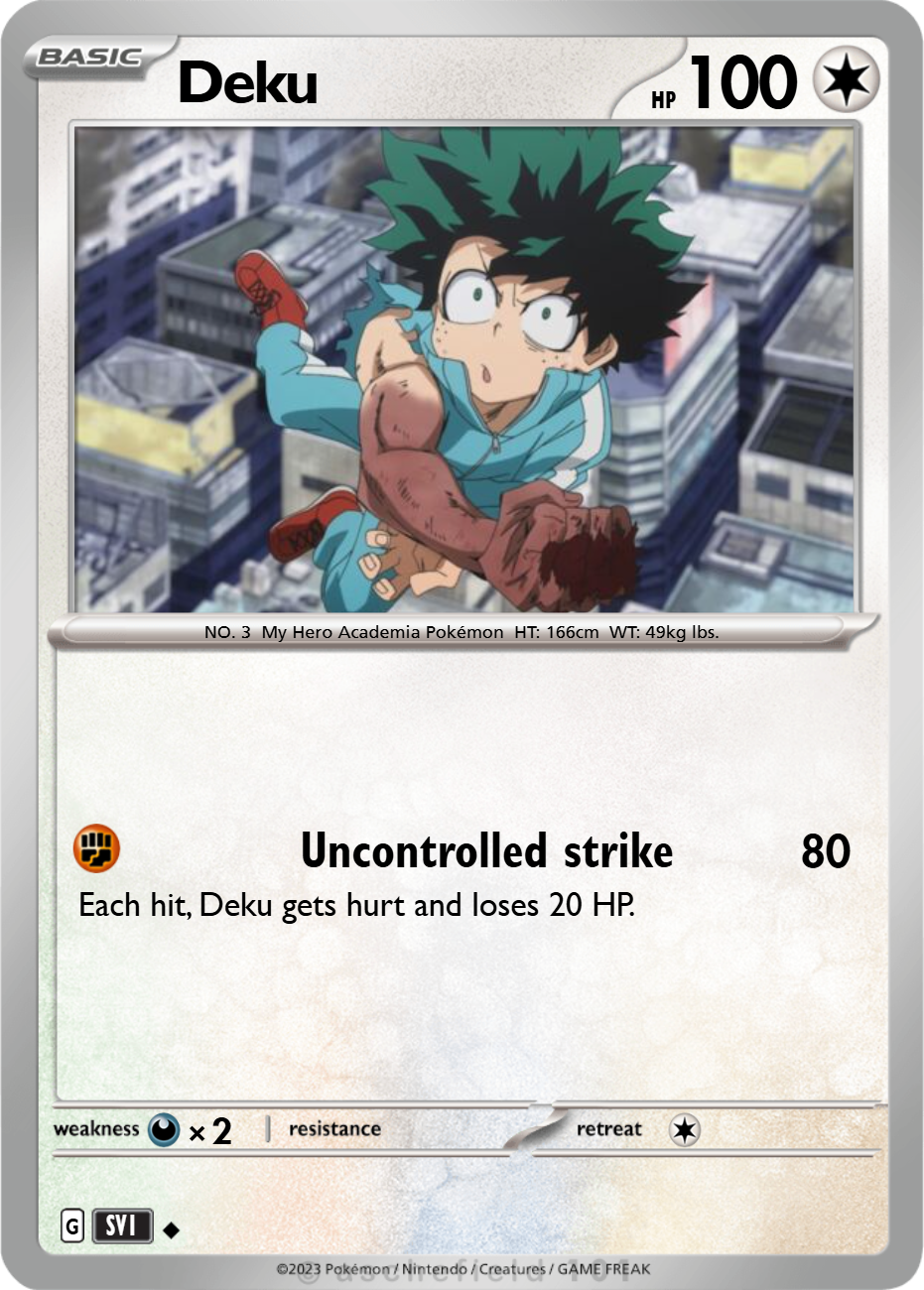 Deku - Theo2000 | Pokécardmaker.net