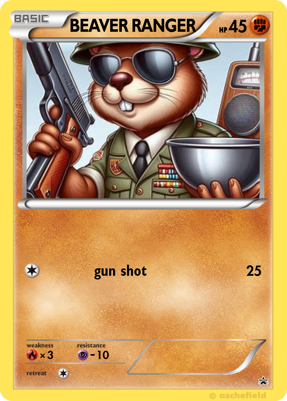 BEAVER RANGER - Theo666 | Pokécardmaker.net
