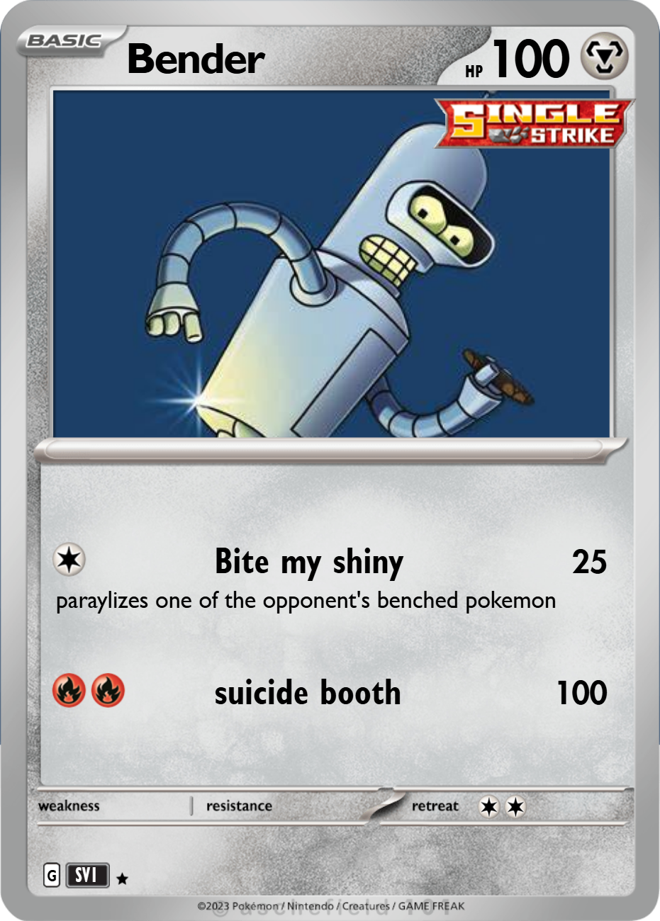 Bender - Theo666 | Pokécardmaker.net