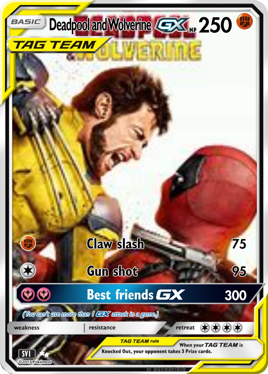 Deadpool and Wolverine - Theo666 | Pokécardmaker.net
