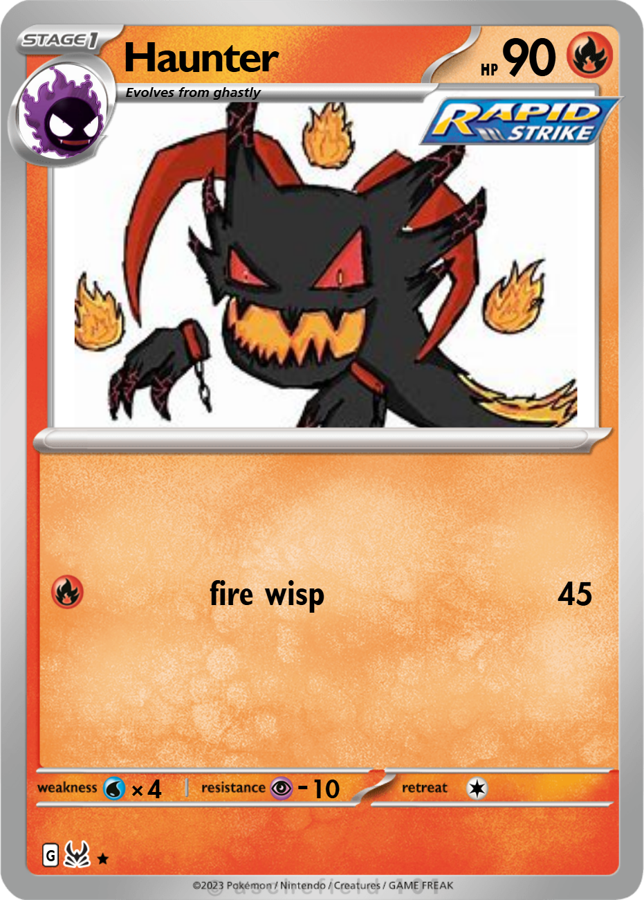 Haunter - Theo666 | Pokécardmaker.net