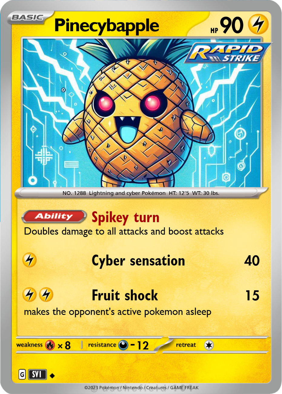 Pinecybapple - Theo666 | Pokécardmaker.net