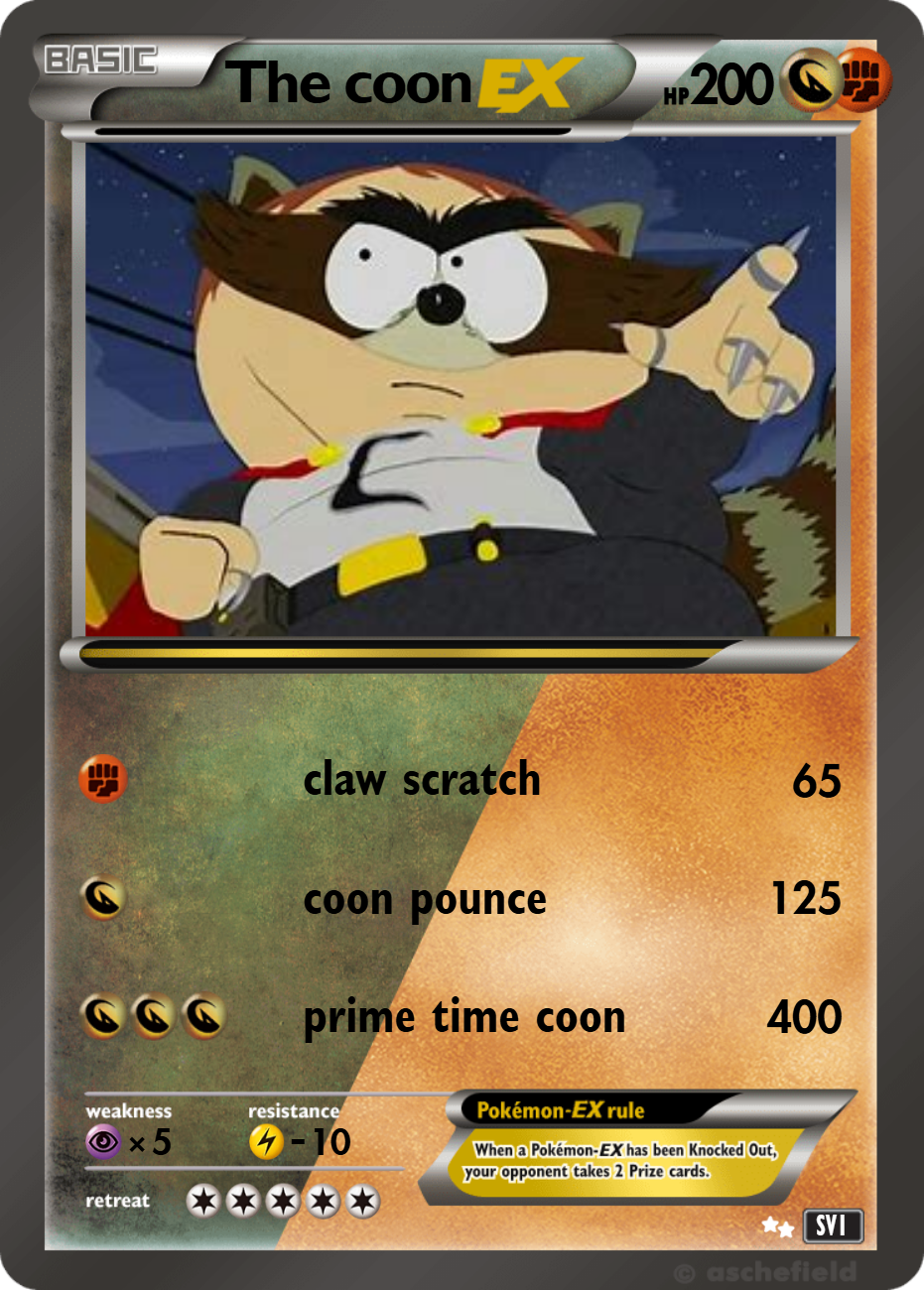 The coon - Theo666 | Pokécardmaker.net