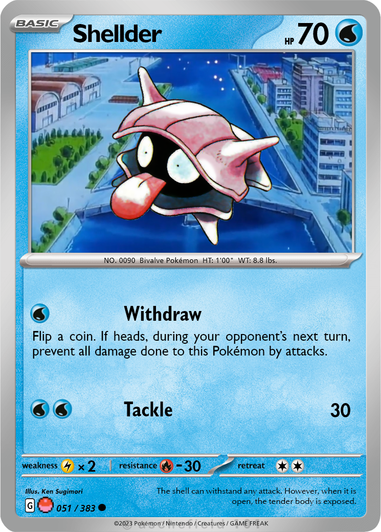 Shellder - ThickTomato | Pokécardmaker.net