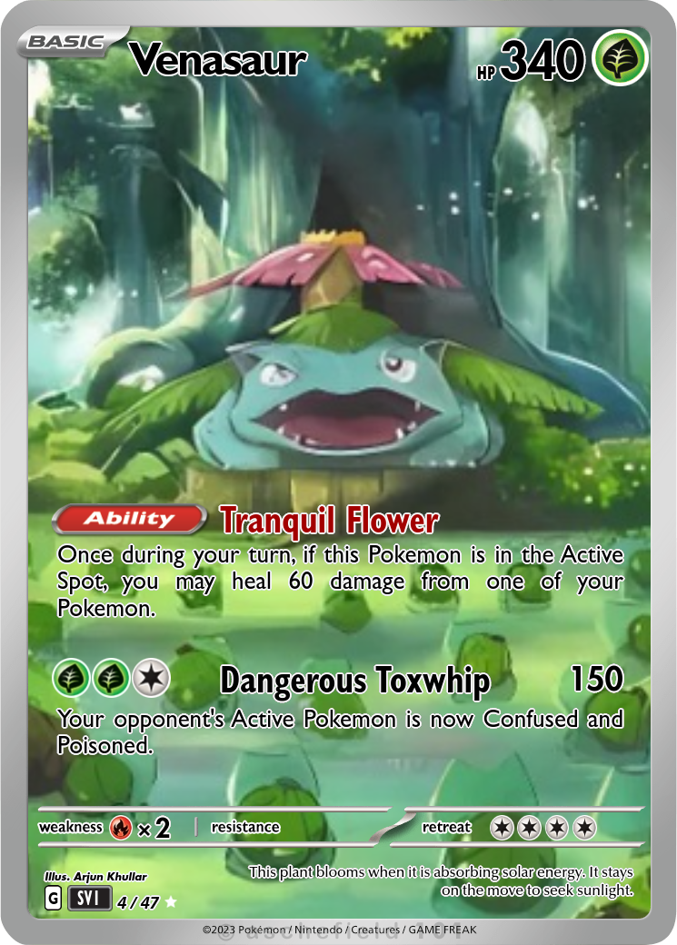 Venasaur - ThisManIsHelpingMe | Pokécardmaker.net