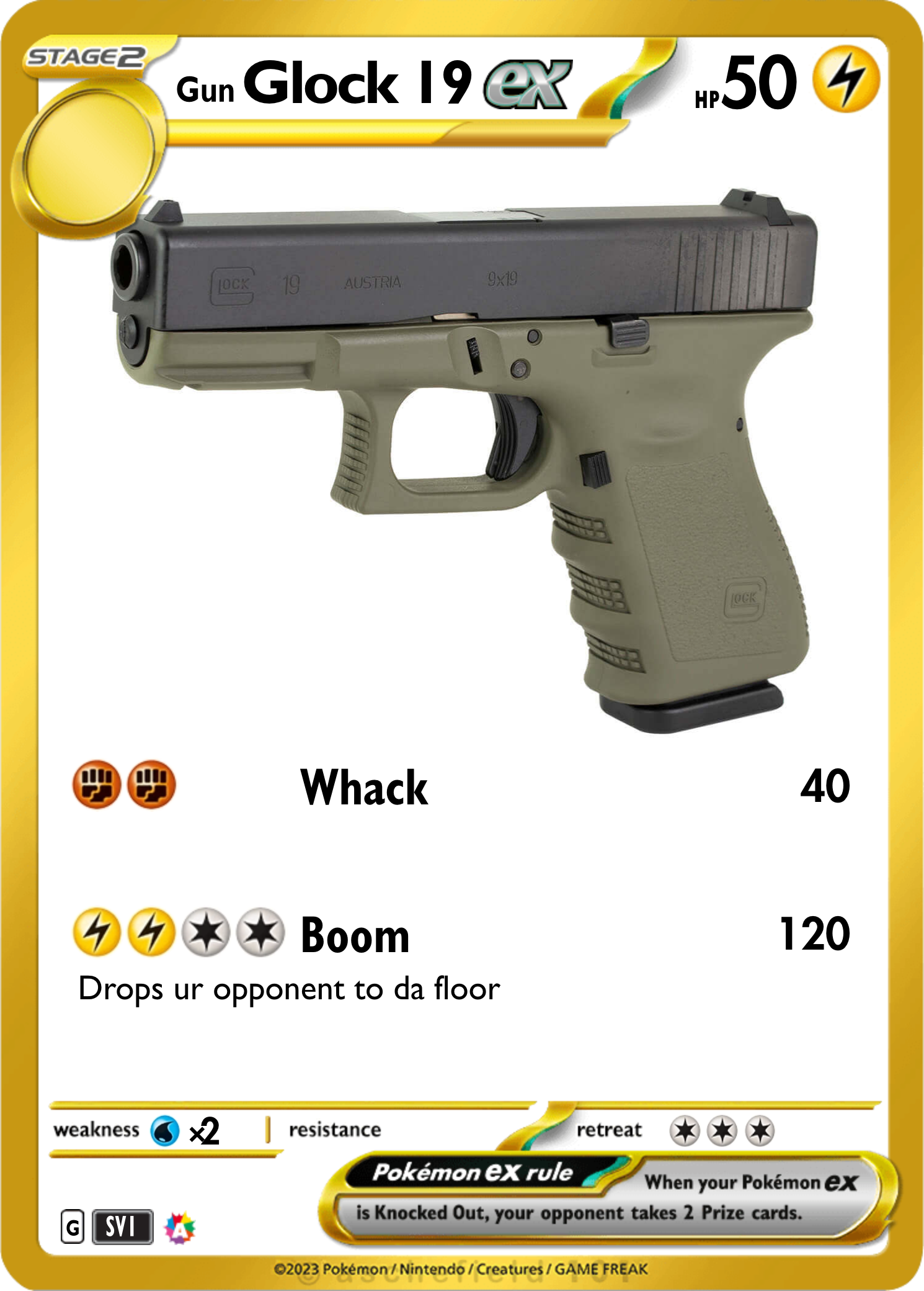 Glock 19 - Thonlyone | Pokécardmaker.net