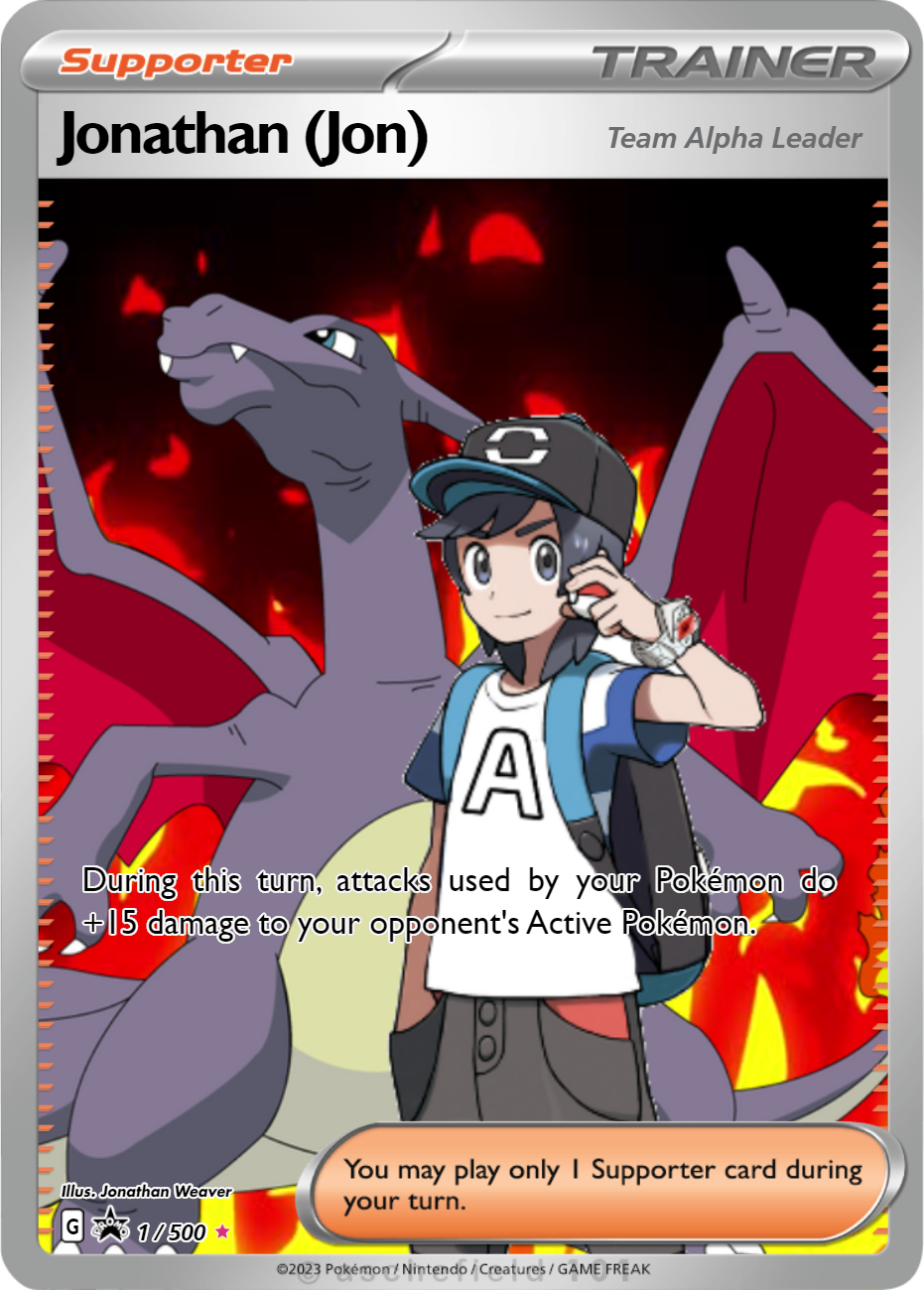 Jonathan (Jon) - Thundernuts365 | Pokécardmaker.net