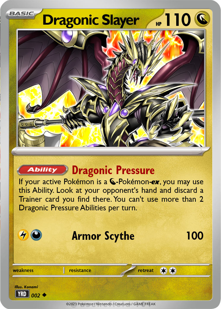 Dragonic Slayer - TiaTheLatias | Pokécardmaker.net