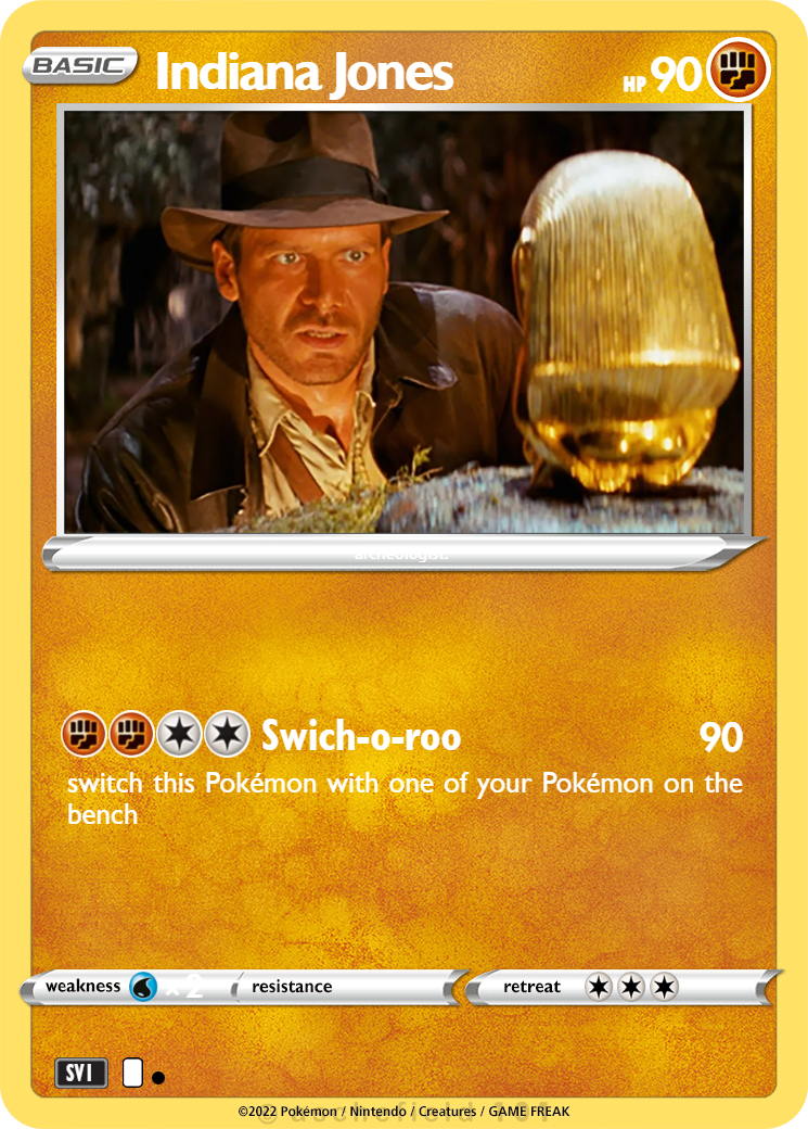Indiana Jones - Tim-Com | Pokécardmaker.net
