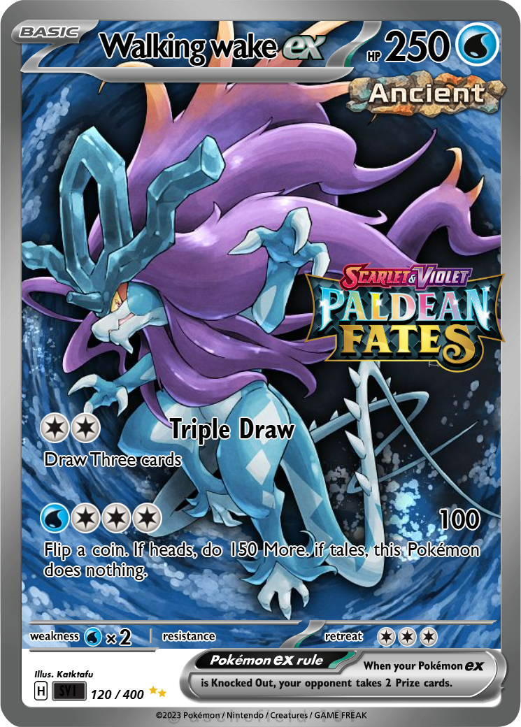 Walking wake - Tim-Com | Pokécardmaker.net