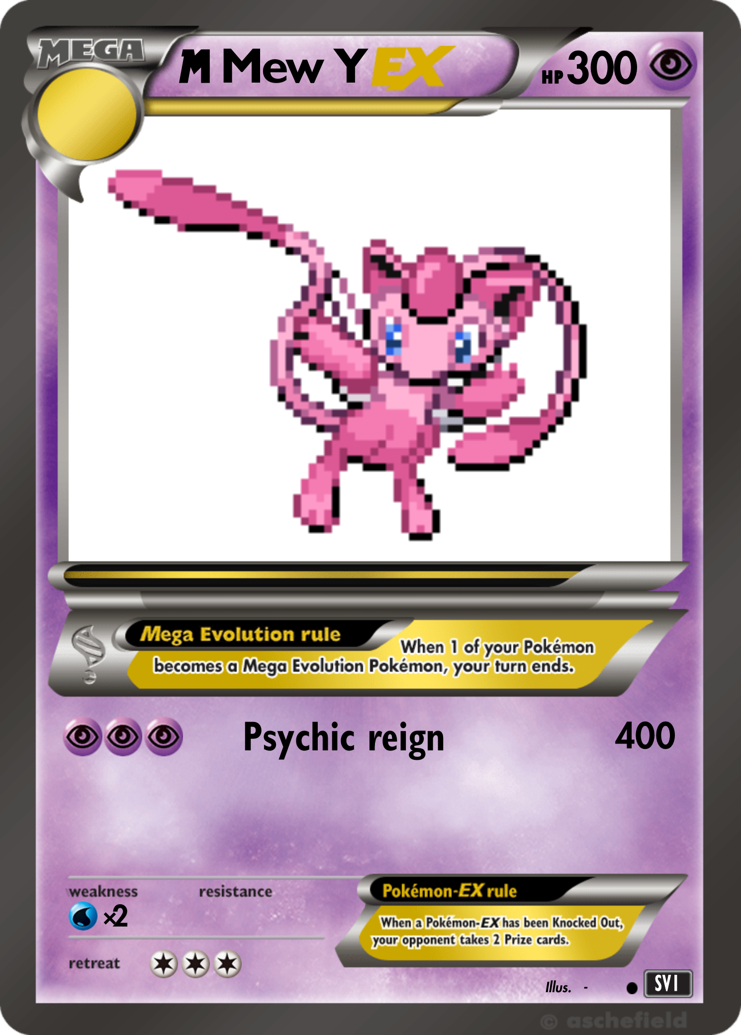 Mew Y - TomY | Pokécardmaker.net