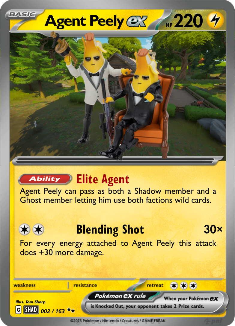 Agent Peely - Tom_Sharp | Pokécardmaker.net