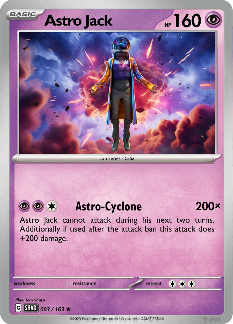 Astro Jack - Tom_Sharp | Pokécardmaker.net