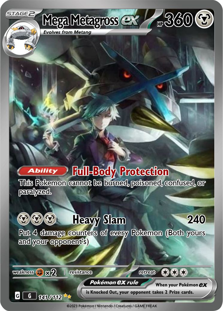 Mega Metagross - Tomato_Master92 | Pokécardmaker.net