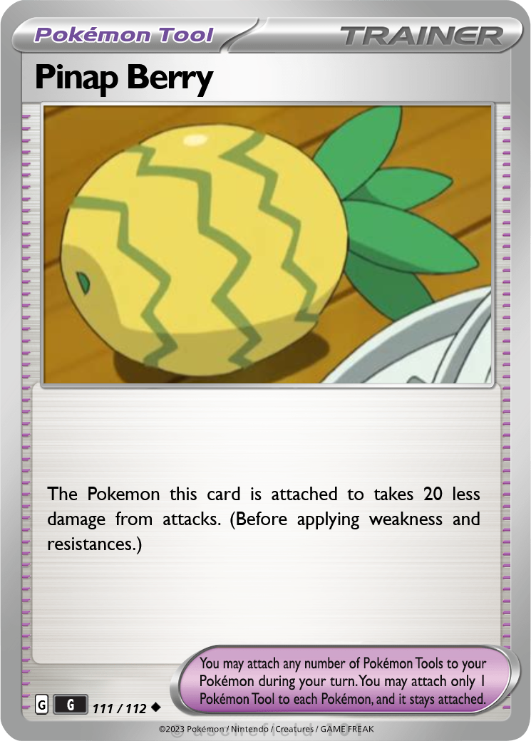 Pinap Berry - Tomato_Master92 | Pokécardmaker.net