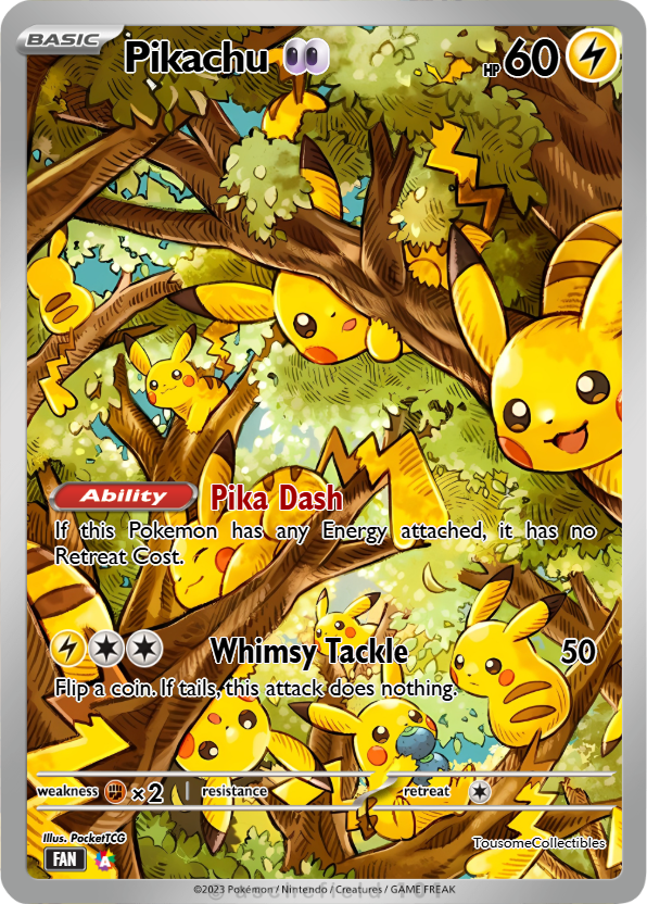 Pikachu 👀 - Tousome | Pokécardmaker.net