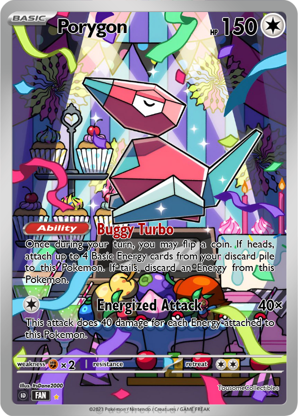 Porygon - Tousome | Pokécardmaker.net