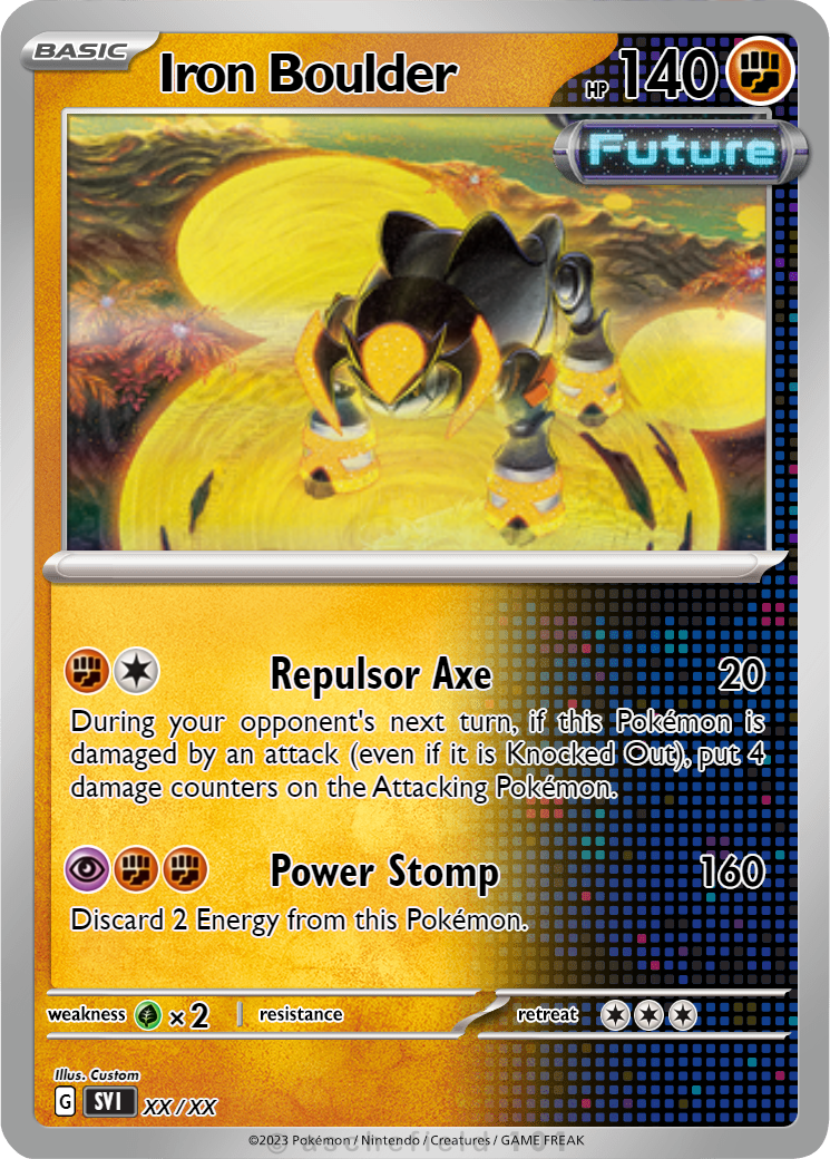 Iron Boulder - Trickstersholic | Pokécardmaker.net