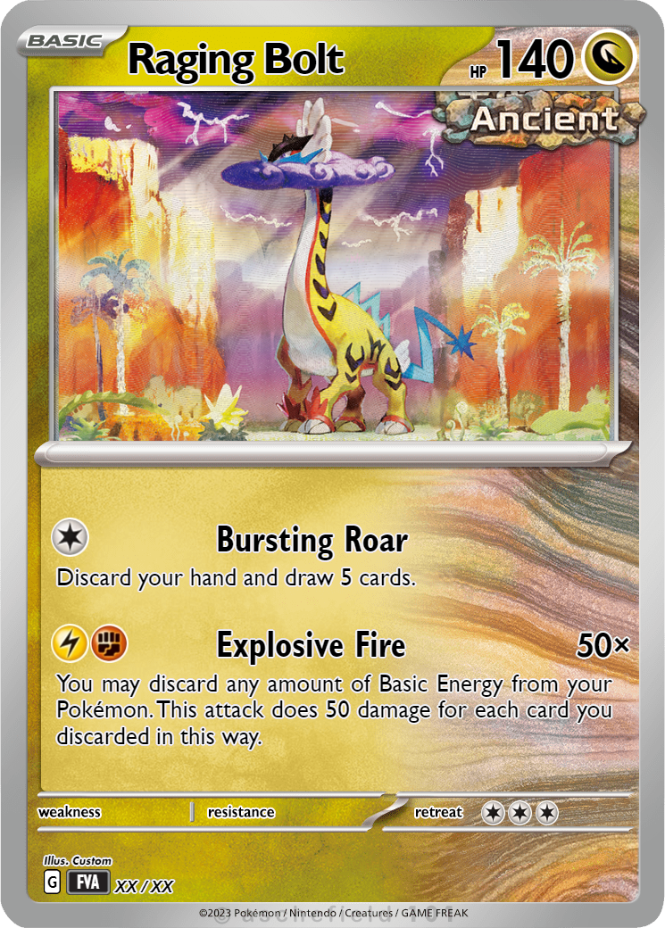 Raging Bolt - Trickstersholic | Pokécardmaker.net