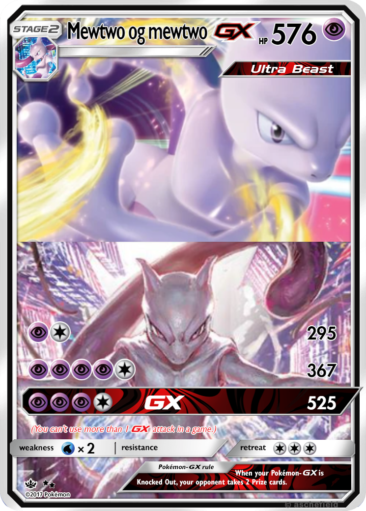 Mewtwo og mewtwo - Trident99 | Pokécardmaker.net