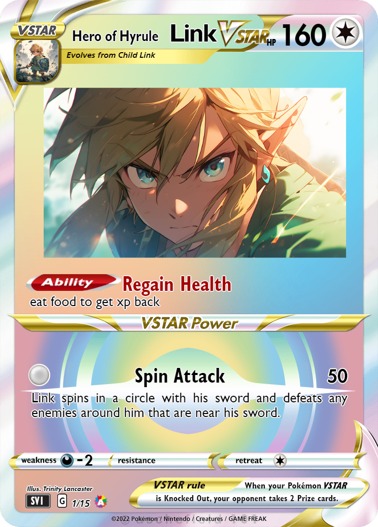 Link - Trinitythezeldafan | Pokécardmaker.net