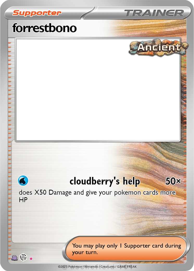 forrestbono - Trisan | Pokécardmaker.net