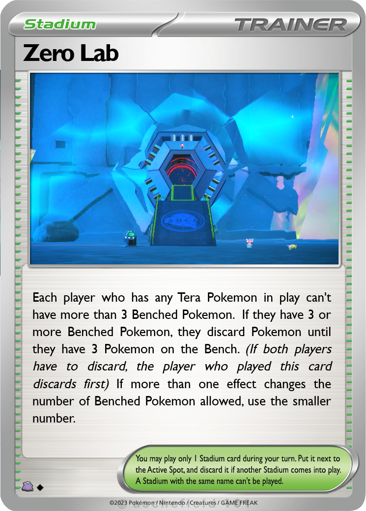 Zero Lab - TulipRacer | Pokécardmaker.net