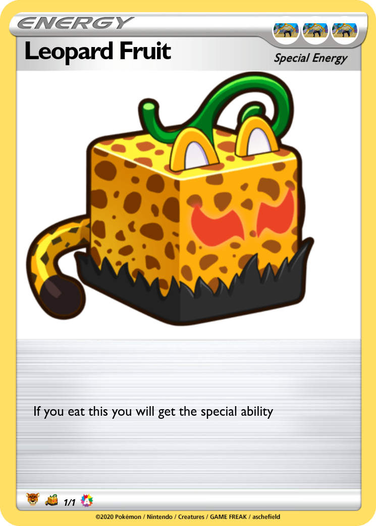 Leopard Fruit - Tygerone | Pokécardmaker.net