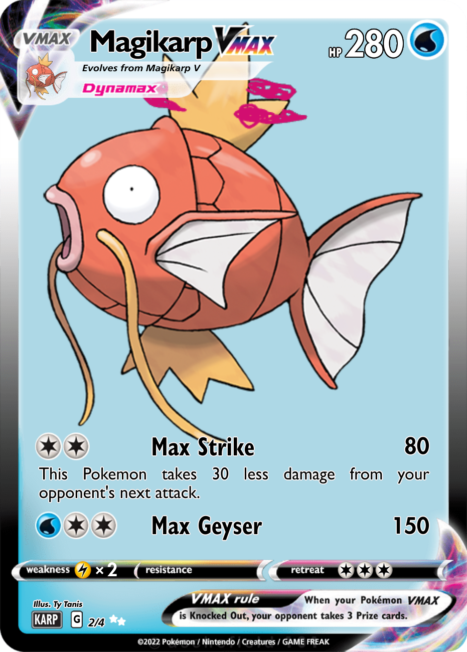Magikarp - Tynamite0214 | Pokécardmaker.net