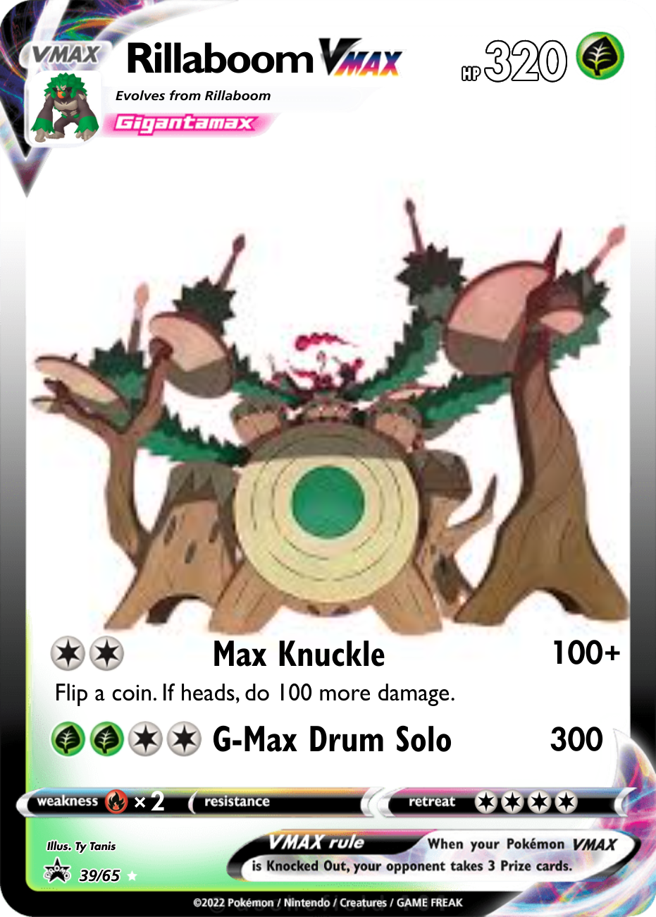 Rillaboom - Tynamite0214 | Pokécardmaker.net