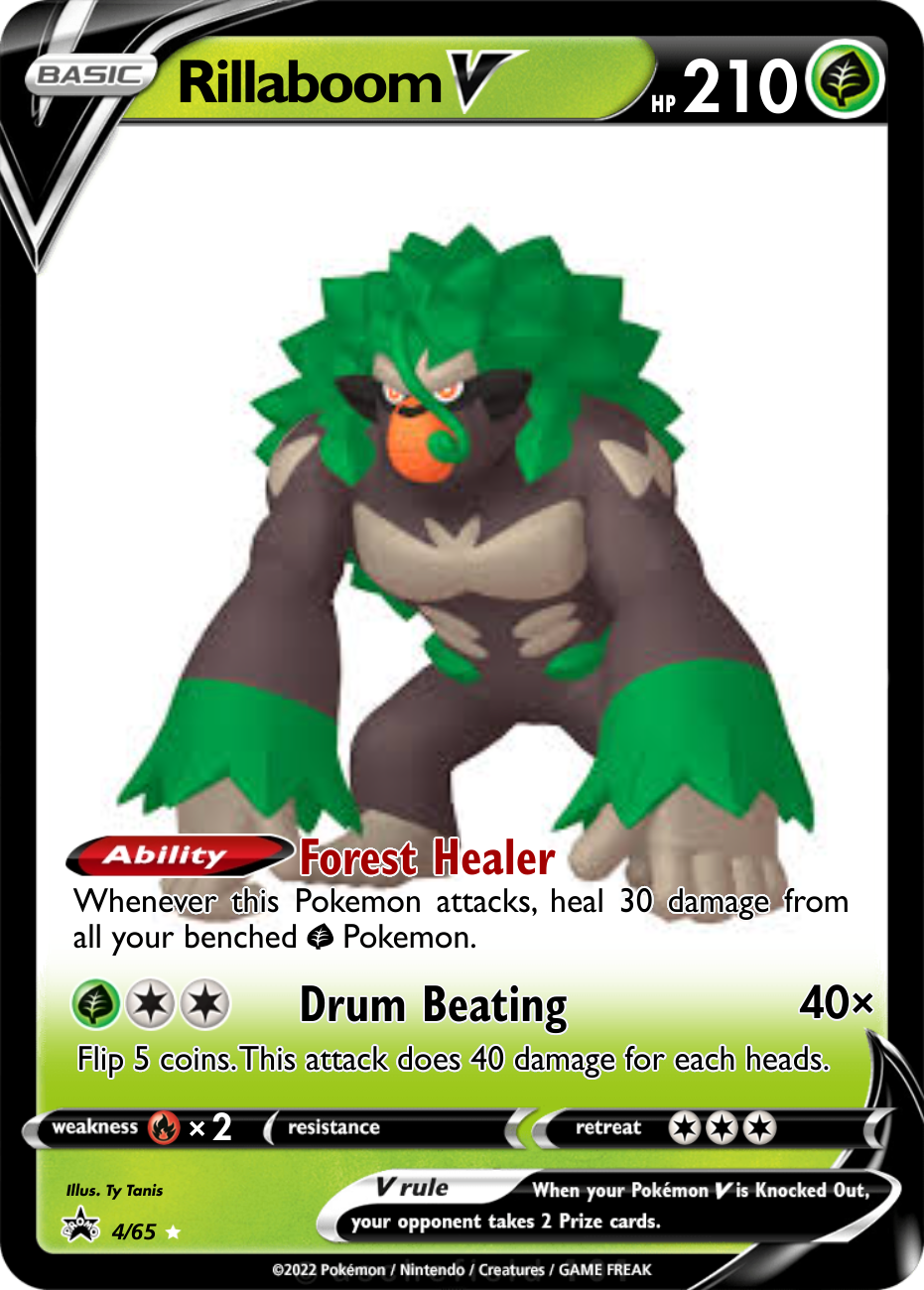 Rillaboom - Tynamite0214 | Pokécardmaker.net